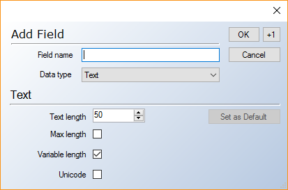 Fields – TimeXtender Support